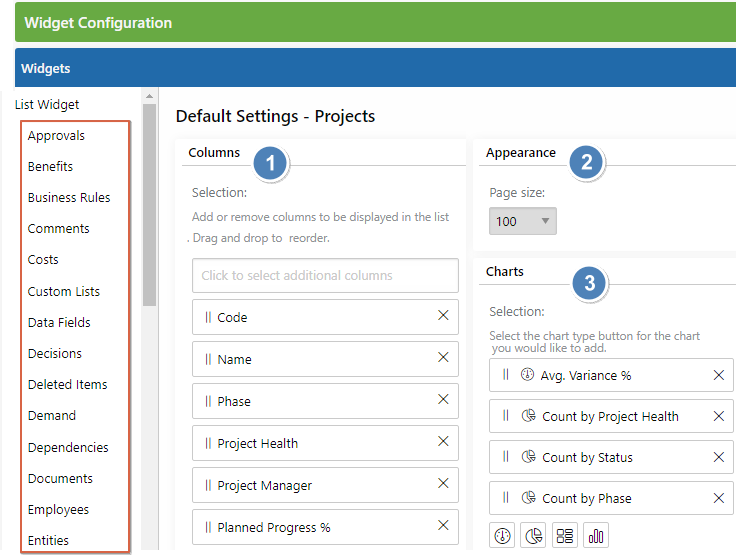 Widget Configuration Ppo Support Portal