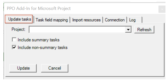 How can I update my MSP plan with information from PPO using the MSP Add-in? – PPO Support Portal